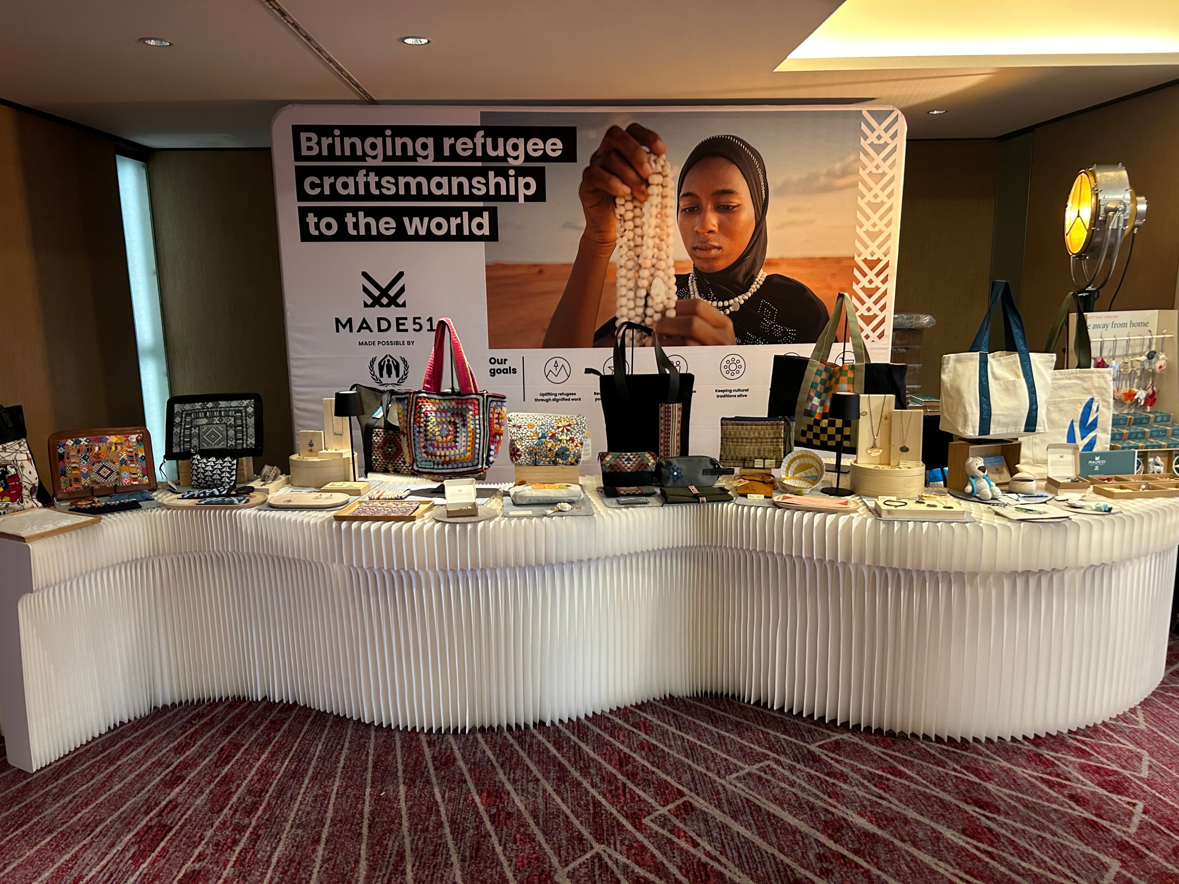 MADE51 on the road: Showcasing refugee-made products at major UNHCR ev ...