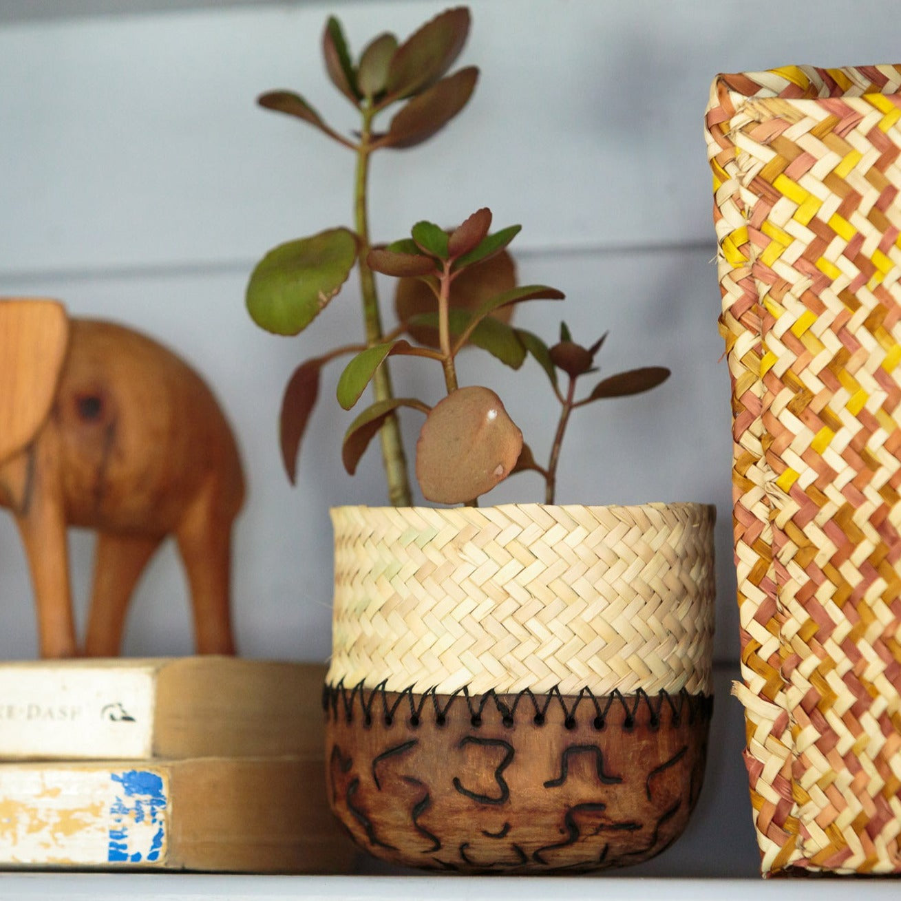 Mantapala Carved Pot in White – MADE51