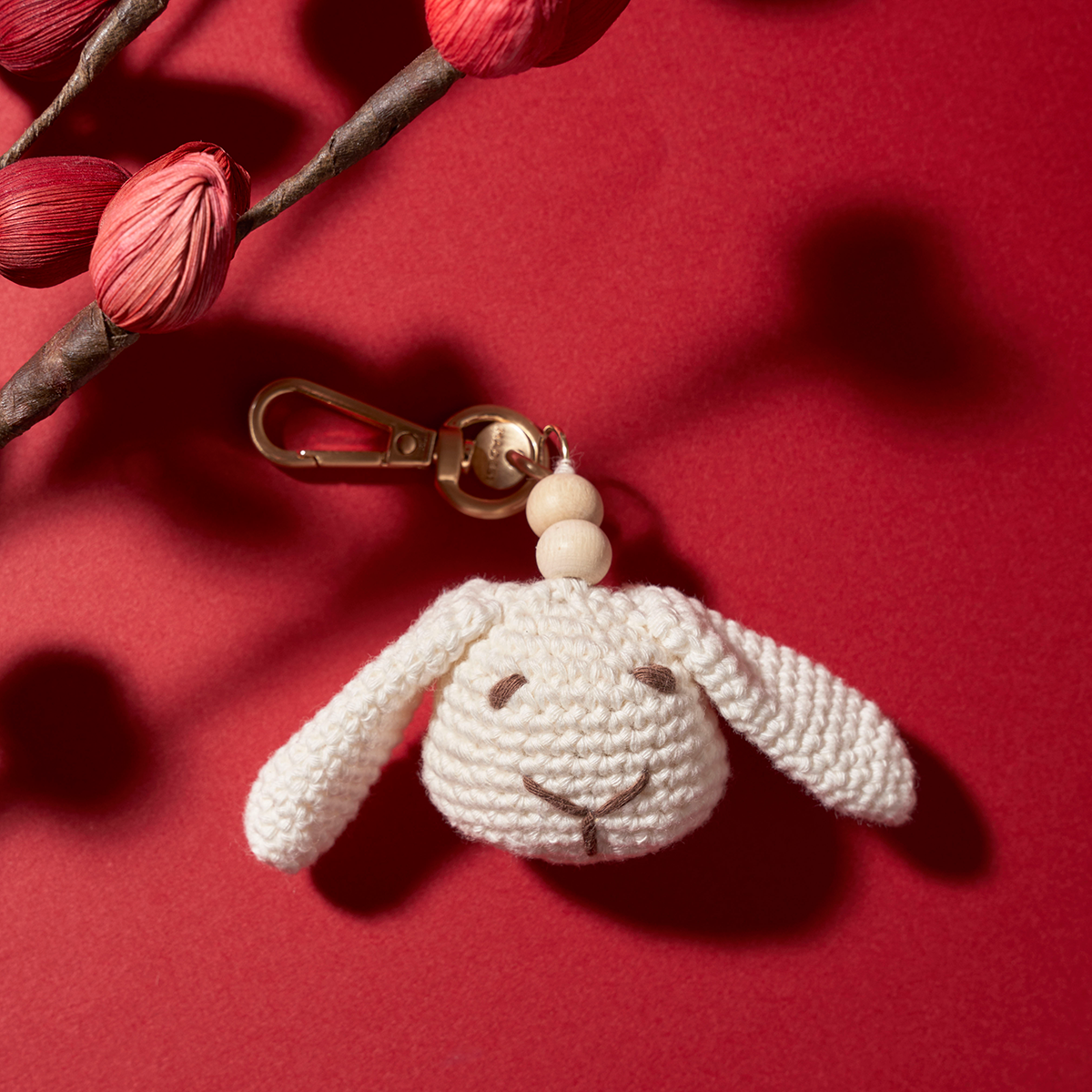 Lovable Bunny Keyring – MADE51 - Shop